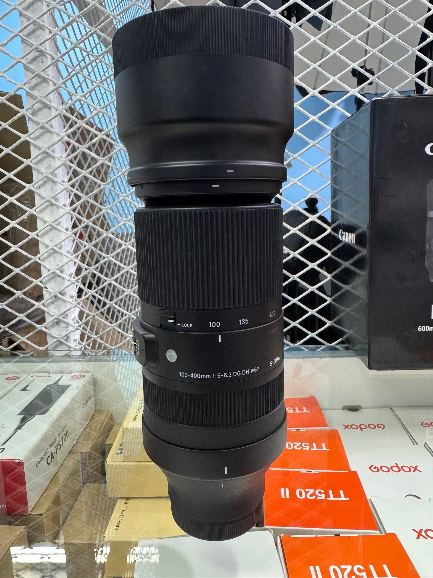 Sigma 100-400mm F/5-6.3 DG DN OS Cont. Lens For Sony E pre-owned ...